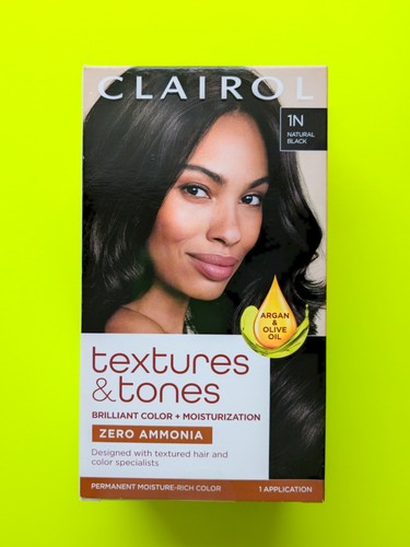 Clairol Texture & Tones 1N Natural Black | eBay