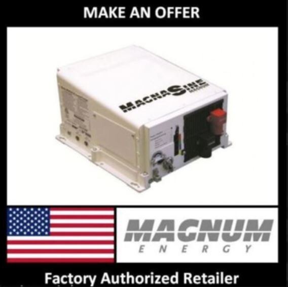 Magnum MS4448PAE 4400W 48V Pure Sine Inverter/Charger 120/240 VAC Split ...