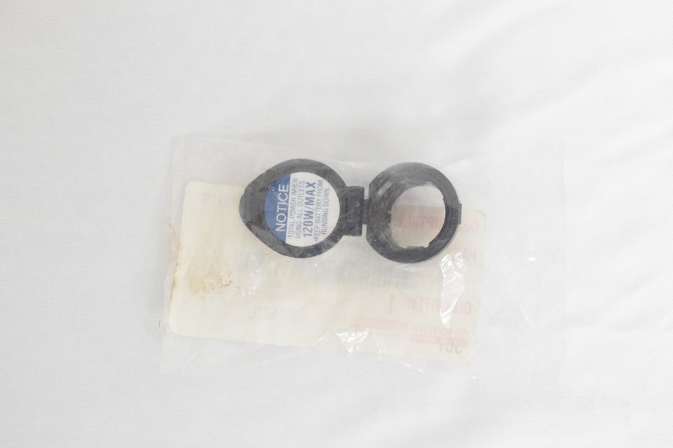 GENUINE TOYOTA CIGARETTE POWER OUTLET SOCKET CAP COVER PLUG 85535-AE020 ...