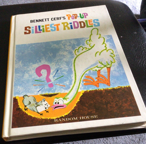 Bennett Cerf's Silliest Pop-up Riddles Random House Vintage Book | eBay