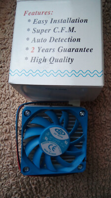 Set 3pcs New top cooler Socket A/462/7/370 CPU AMD/Intel ball-bearing ...