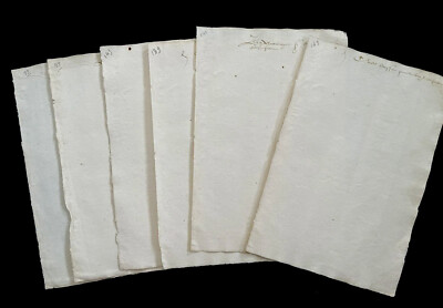 BLANK RESTORATION PAPER 1600s | eBay