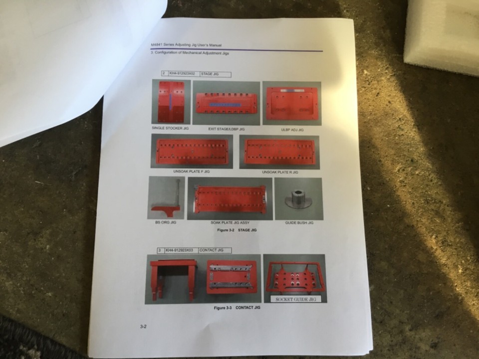 Advantest Mechanical Alignment Jig M4841 kit GREAT USED ITEM…. | eBay