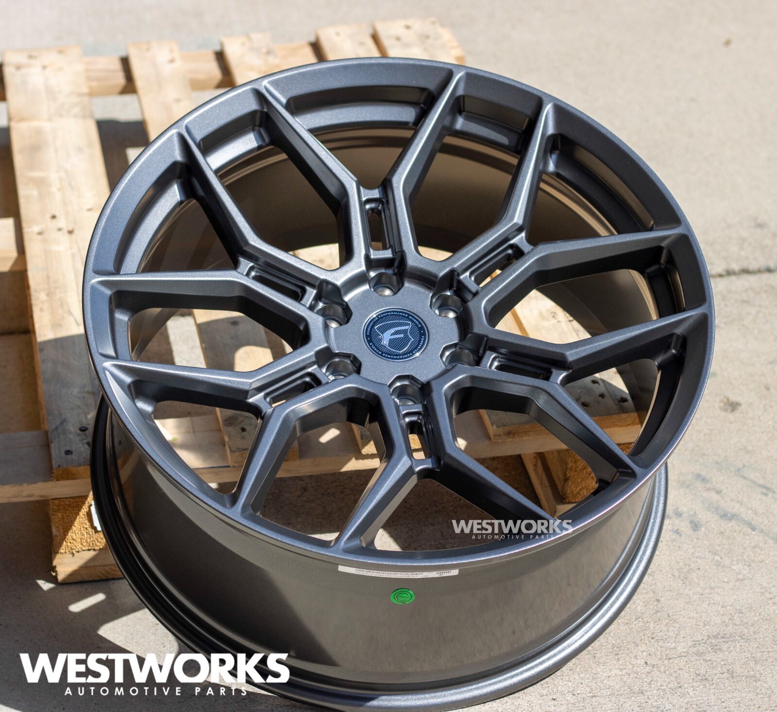 22x10 +30 Forgestar X12 Wheel Set fit Ford F150 R-Forged 6X135 ...