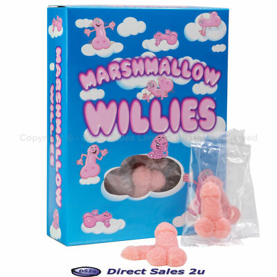 Willy Sweets Jelly MARSHMALLOW WILLIES Adult Penis Candy Fun Adult Gift ...