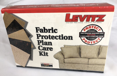 Levitz Fabric Protection Plan Care Kit Stain Guard 7 Years Protection ...