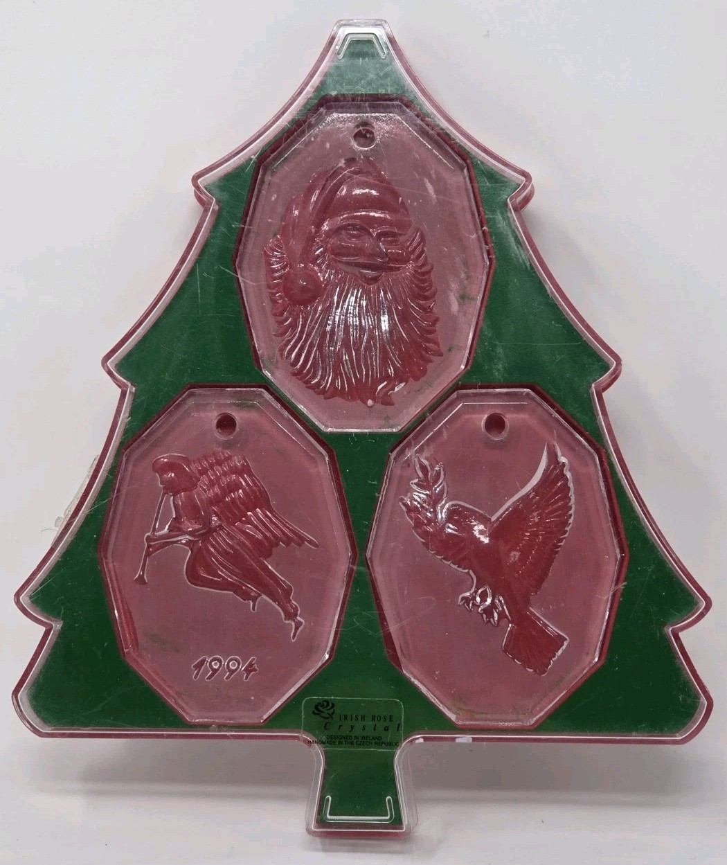 Waterford Former DESIGNER Jim Burke Crystal 1st Ed 1994 Christmas ...