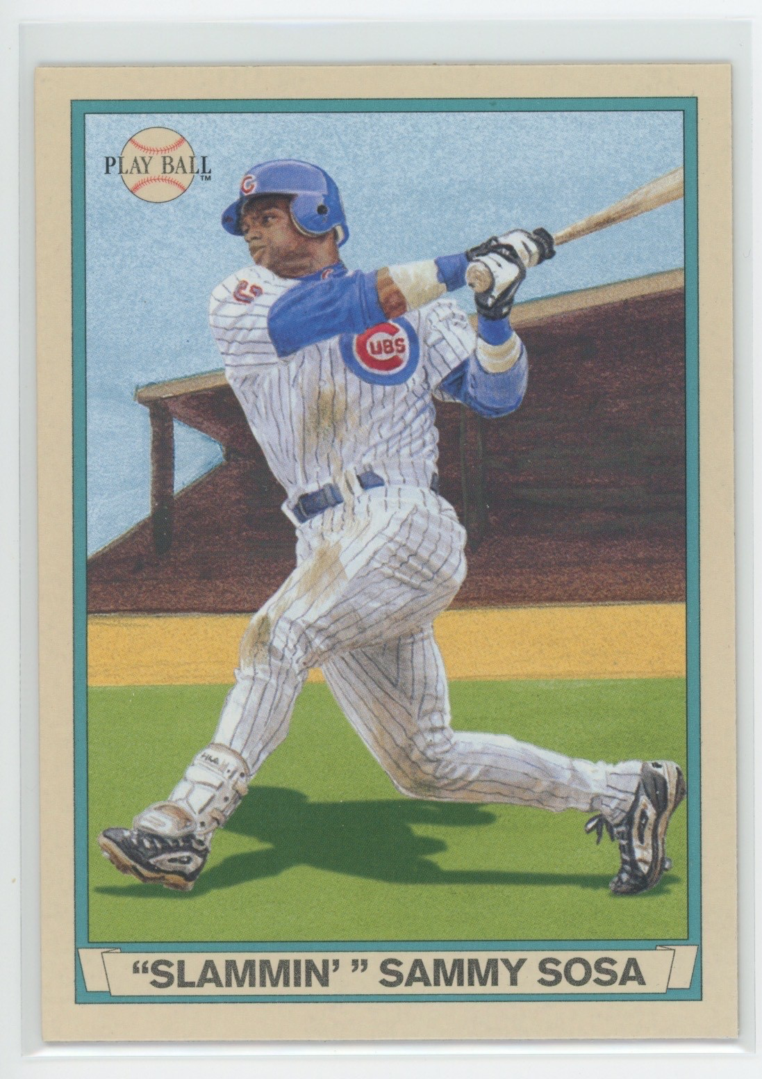 Sammy Sosa - 2003 Upper Deck Play Ball #14 Red Back Variation - Chicago ...