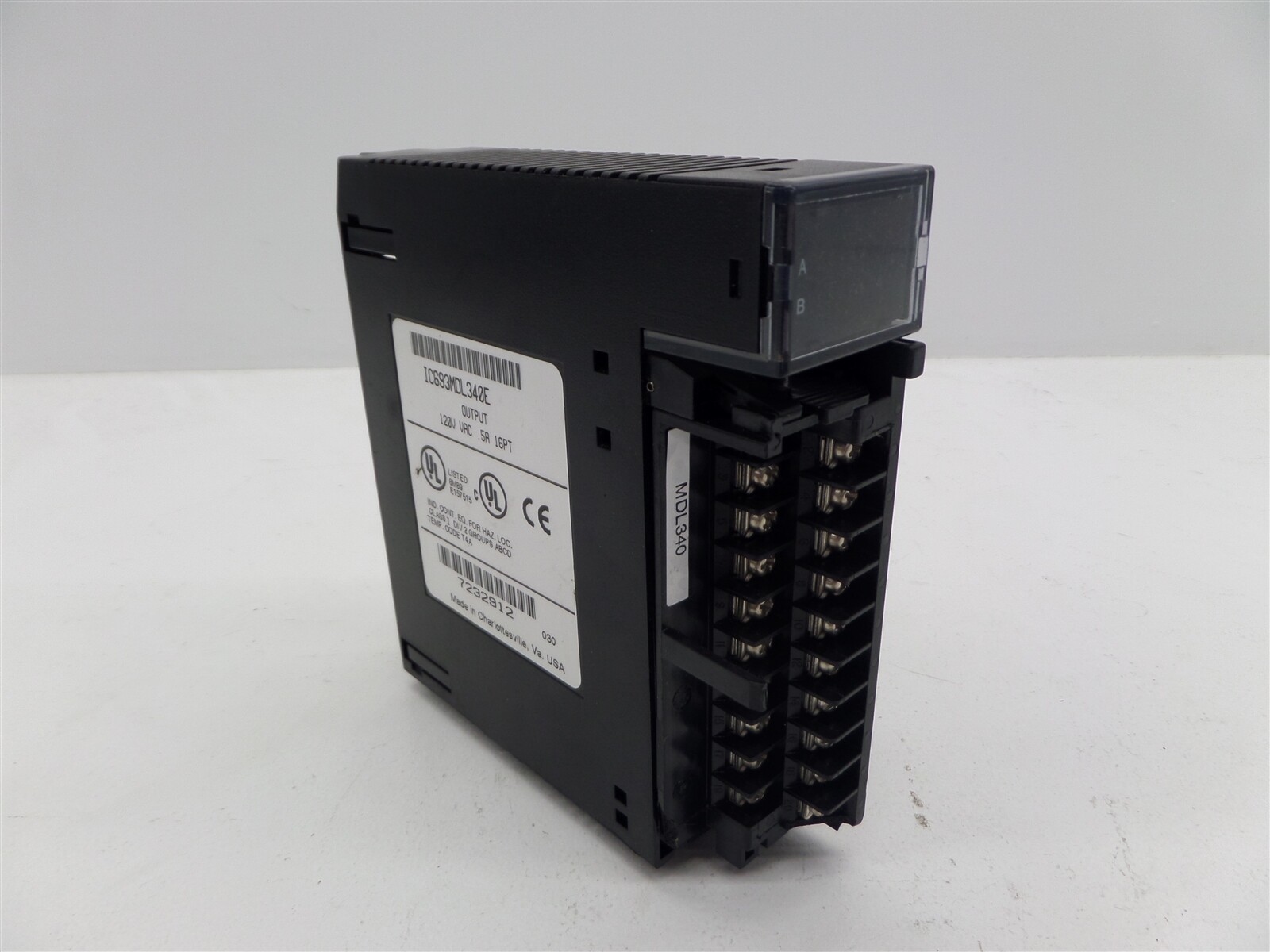 GE Fanuc IC693MDL340E Output Module 120VAC 0.5A 16pt | eBay