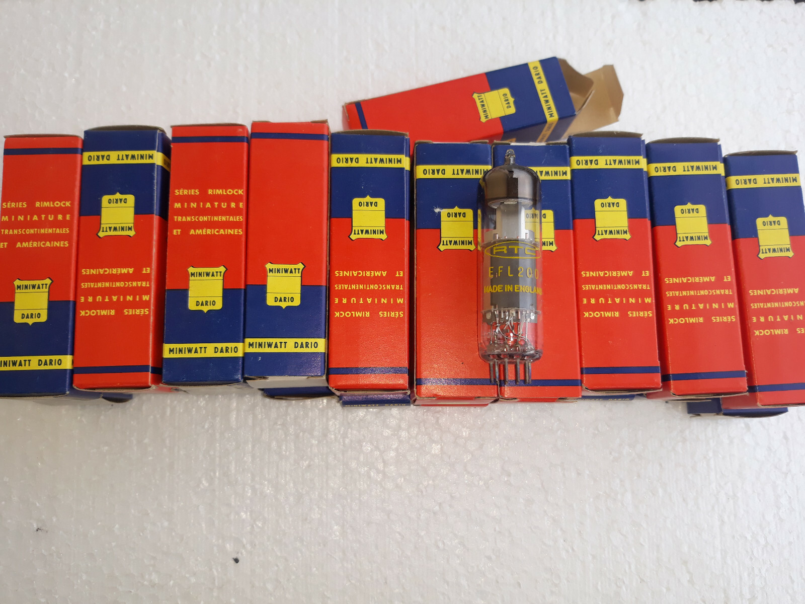 VALVOLA TUBE ROHREN Miniwatt Dario EFL200 NOS identico a 6Y9 | eBay