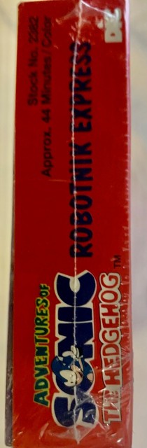 Sonic the Hedgehog - "Robotnik Express" (VHS, 1994) for sale online | eBay