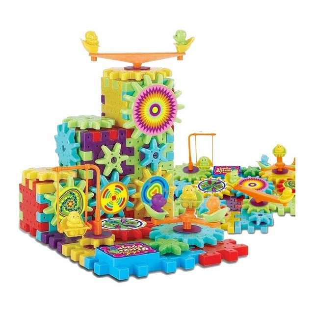 Kids IQ Builder Educational Construction Toy Interlocking Building ...