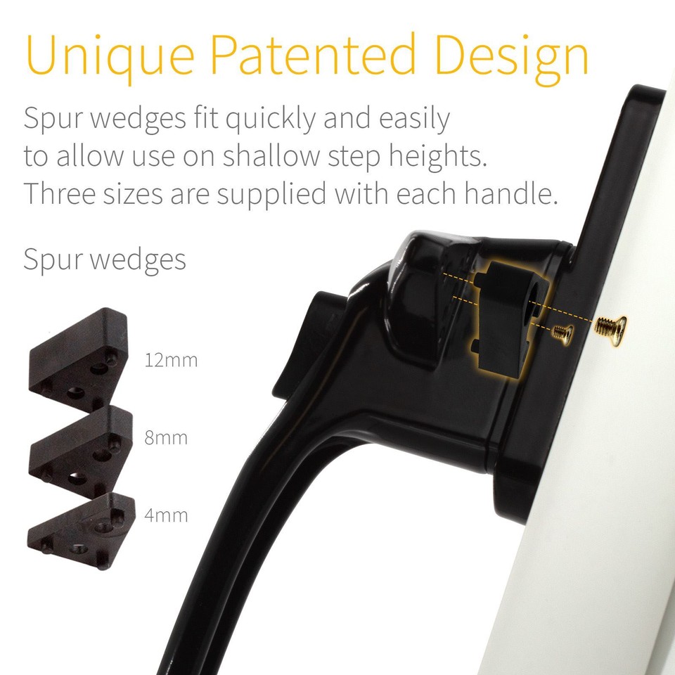 UPVC Cockspur Window Handle Universal Key Locking Repair Catch Latch ...