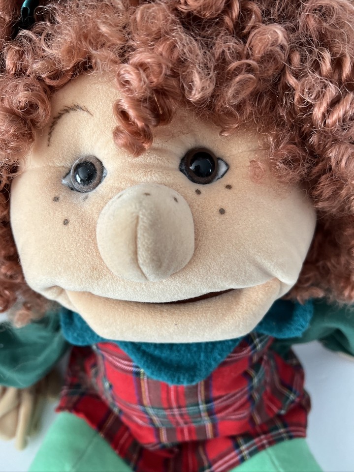 Folkmanis Red Hair Girl 24" Hand Full Body Puppet Ventriloquist Vtg | eBay