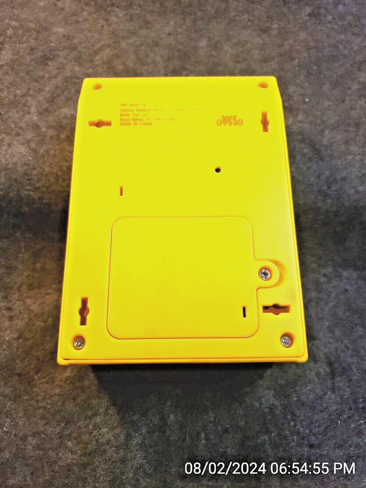 Pac-Man Color Arcade Classics LCD Retro Yellow Mini Cabinet Game (C13B3 ...