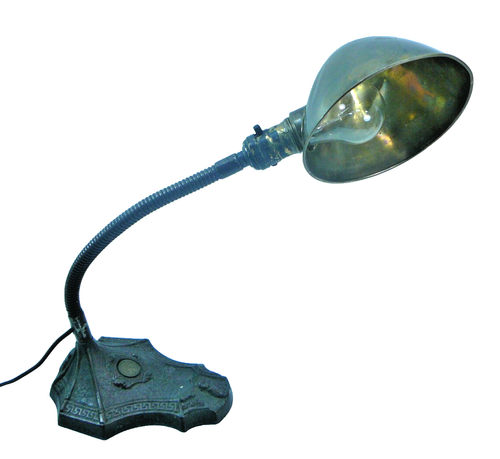 Antique 1920's S Robert Schwartz & Bro Gooseneck Art/Science Coin~ Desk ...