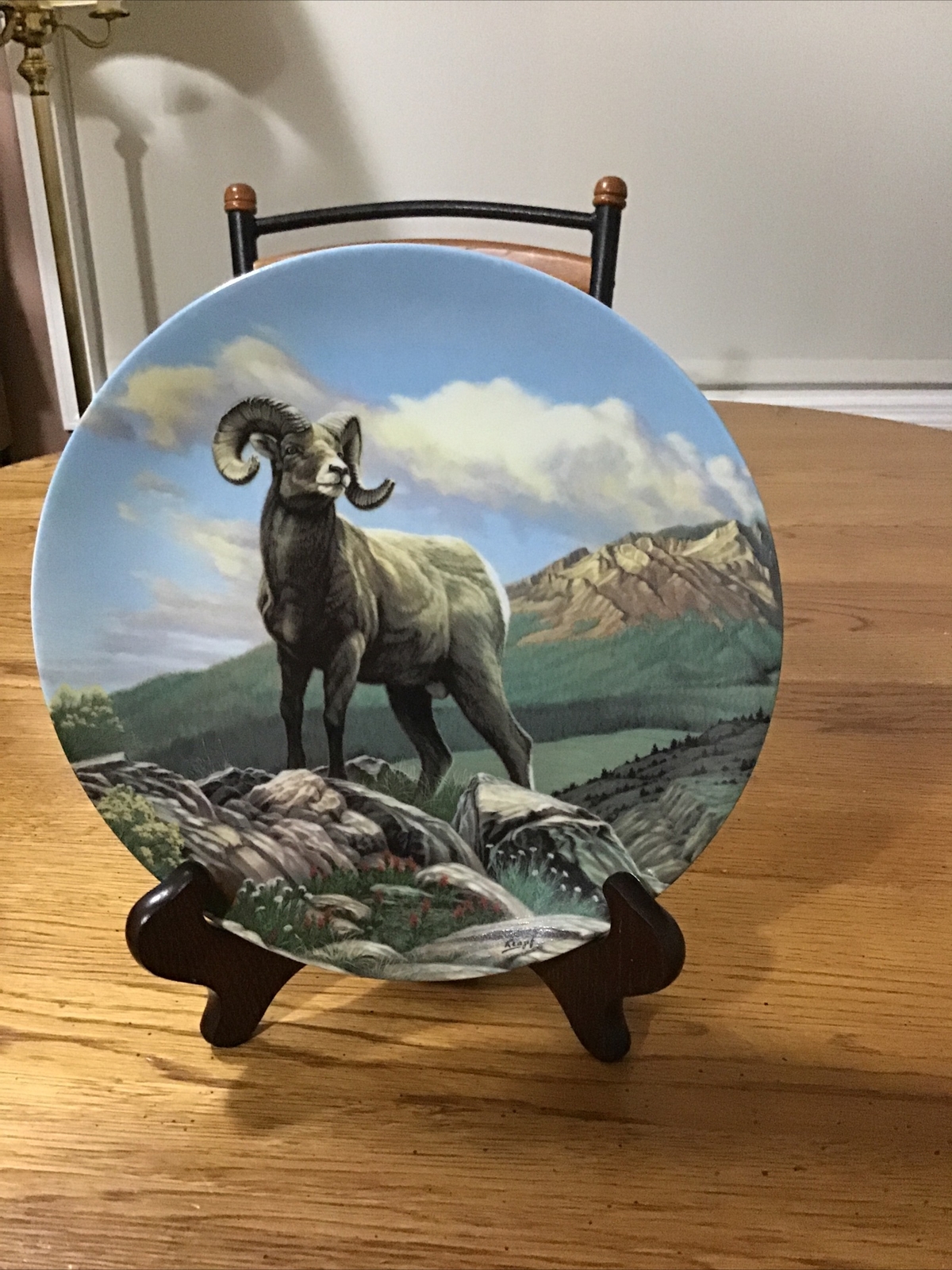 “The Bighorn Sheep”. Dominion Of China Ltd Bradford Exchange Plate | eBay