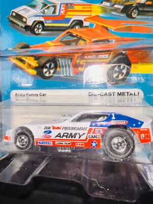 VTG MOC '79 Hot Wheels Don Snake Mongoose Army Funny Car Plymouth Arrow ...