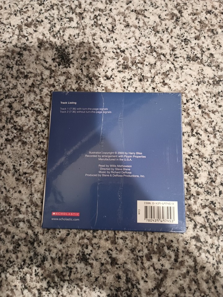 Diary Of A Worm NEW AUDIO BOOK CD SCHOLASTIC 2004 Rare Audiobook CD ...