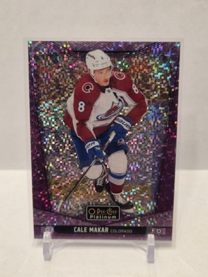 2024-25 OPC Platinum Cale Makar Violet Pixels | eBay