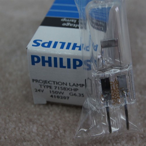 PHILIPS Projection Lamp 7158XHP 24V150W G6.35 Microscope Bulb ...