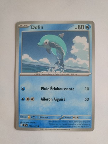 Carte Pokémon - Dofin 048/162 - Forces Temporelles EV05 | eBay