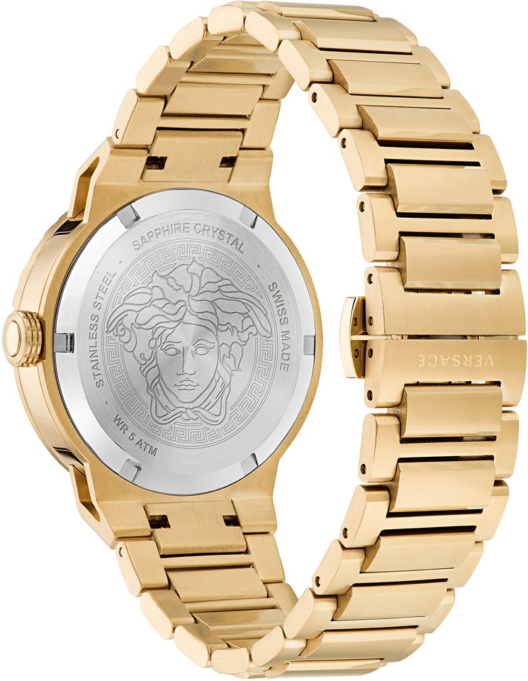 Versace VE3F00522 Medusa Infinite black gold Stainless Steel Women's ...