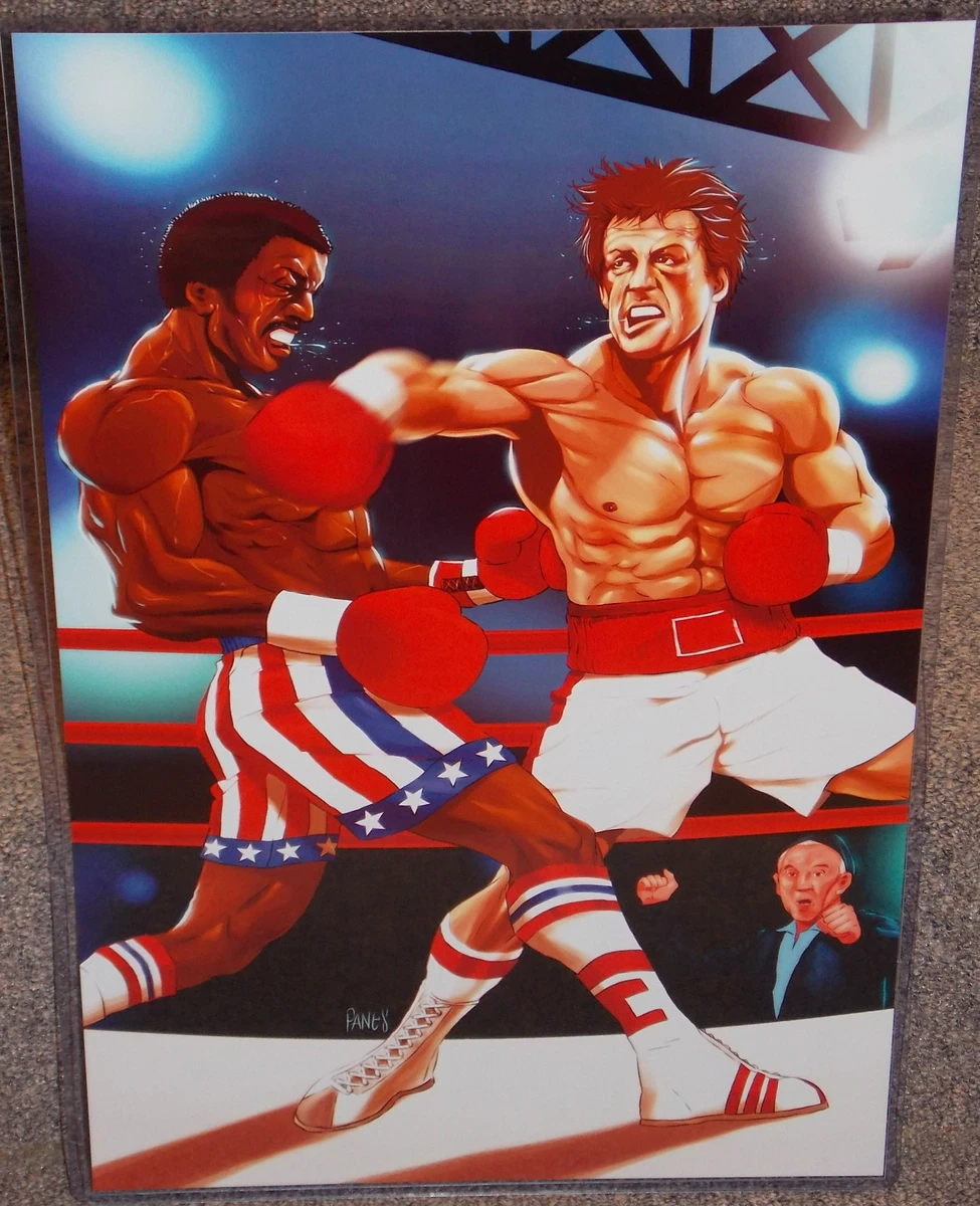 Rocky Vs Apollo Poster
