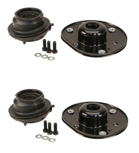 2 Lemfoerder Front Strut Shock Mounts w/ Bearings Mounting Bushing Kit ...