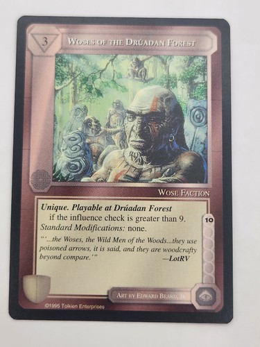 Middle-Earth CCG Woses of the Druadan Forest Wizards Limited Uncommon ...