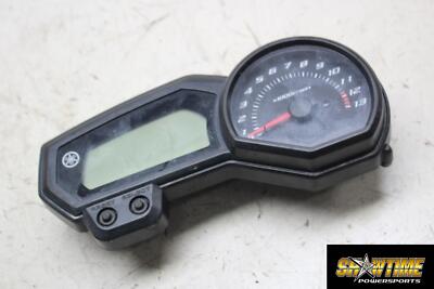 09-17 YAMAHA FZ6R SPEEDO TACH GAUGES DISPLAY CLUSTER SPEEDOMETER ...