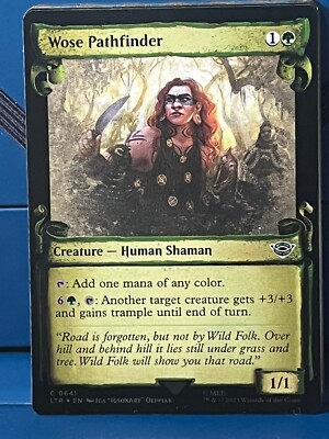 MTG Lord of the Rings Wose Pathfinder (Showcase Scrolls) | eBay