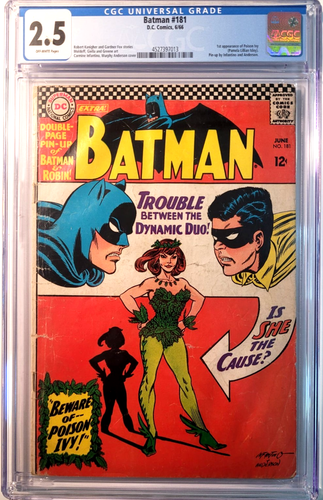 1966 Batman 181 CGC 2.5 1st app of Poison Ivy. Robin | eBay