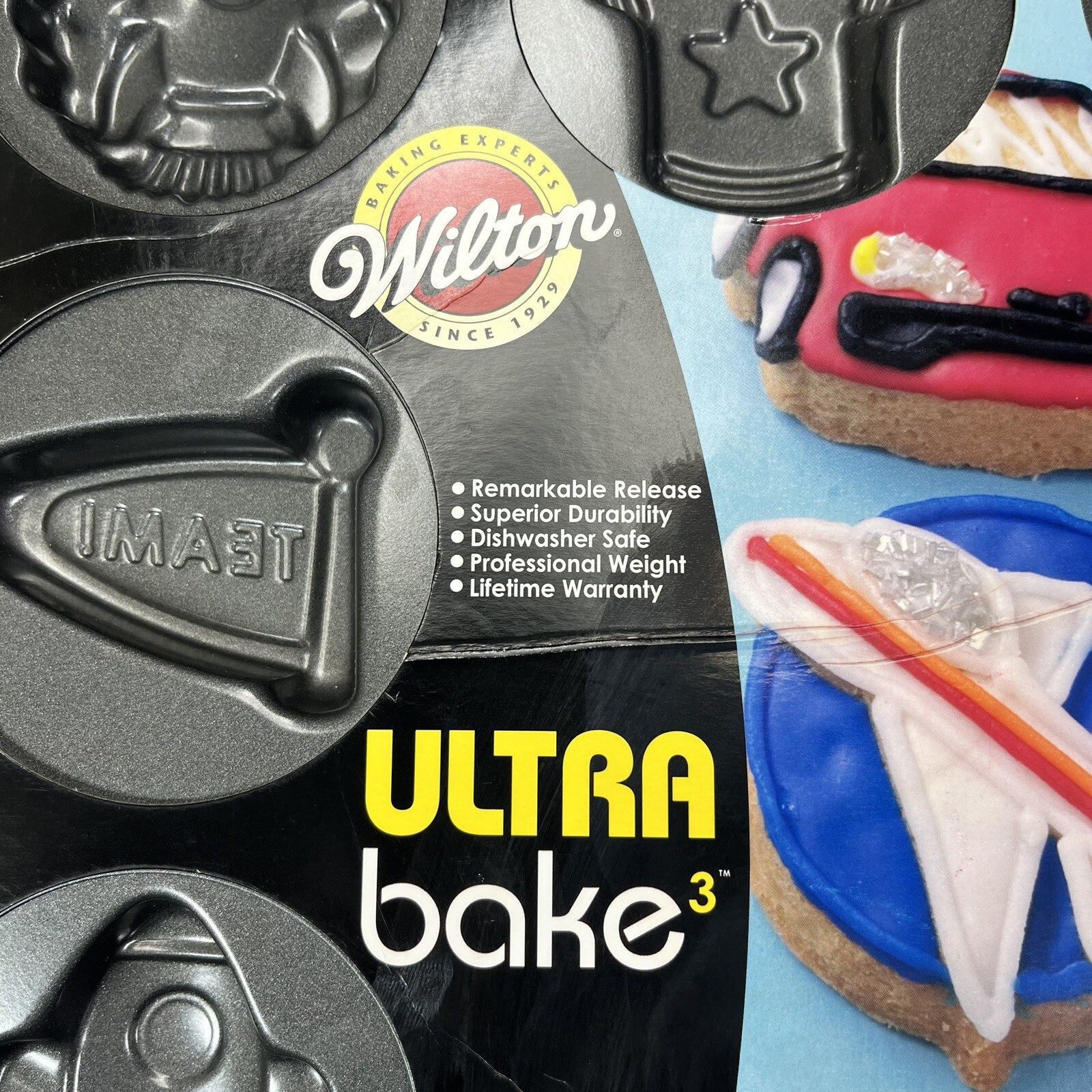 Wilton+Ultra+Bake+3+12+Cavity+Boy+Cookie+Pan+Rocket+Jet+Car+16.5%22+%22 ...