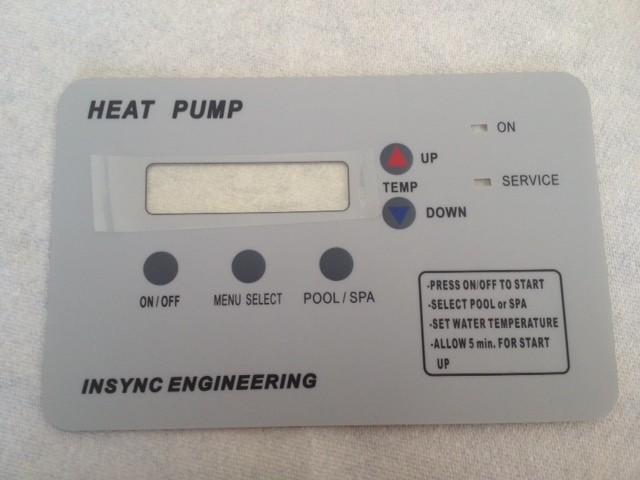 INSYNC ENGINEERING Heat Pump Keypad Switch Replacement (001-D13009) for ...