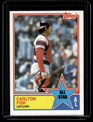 1983 Topps All Star Carlton Fisk Chicago White Sox #393 | eBay