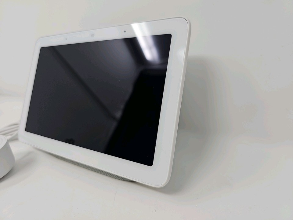 Google Nest Hub 1st Gen Smart Home Assistant White H1A With Power Cord ...