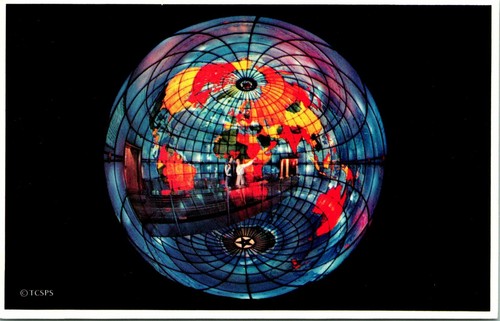 Boston MA Mapparium Christian Science Publishing Society Postcard ...