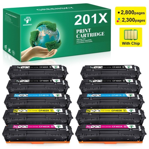 High Yield CF400X 201x Toner for HP Color Laserjet Pro M277n M252 ...