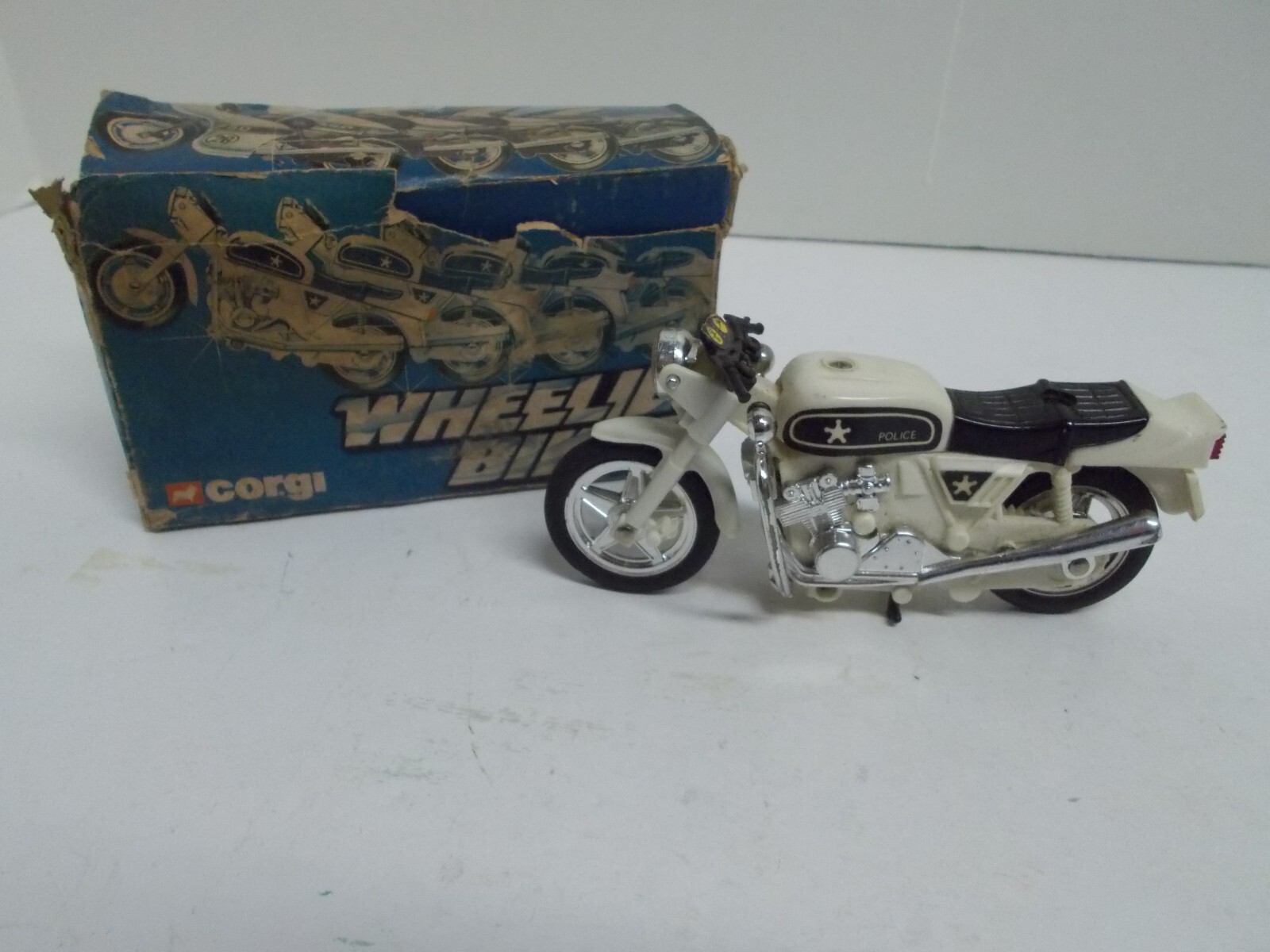 CORGI WHEELIE BIKE Police Bike w/ Box | eBay