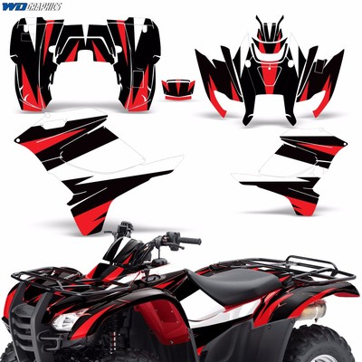 ATV Graphics Kit Decal Sticker For Honda Rancher AT 420 2007-2013 MON ...