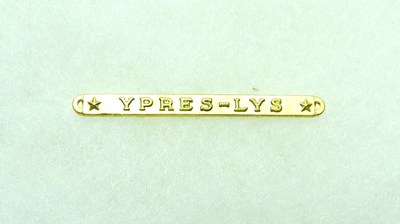 Dept of the Army World War 1 WWI Victory Medal, Ypres-Lys clasp bar ...