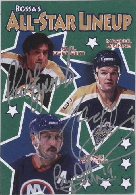 2009 Bossa Autographs Fall Show - Bryan Trottier, Marcel Dionne, Phil ...