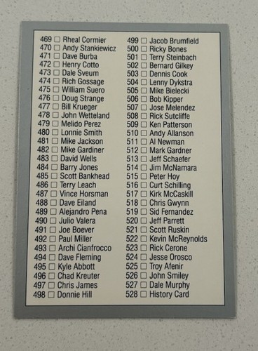 1992 Leaf Checklist #463 Bobby Bonilla | eBay