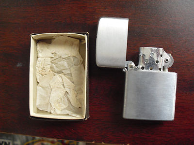 Vintage Amico Japan Silver Metal Pocket Lighter with Box | eBay