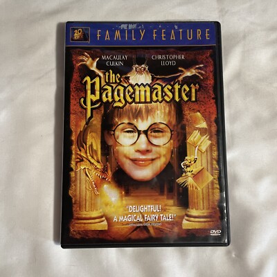 The Pagemaster (DVD, 1994) 24543034926| eBay