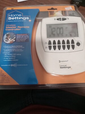 Intermatic Home Settings Wireless Master Remote Controller NIP FREE ...