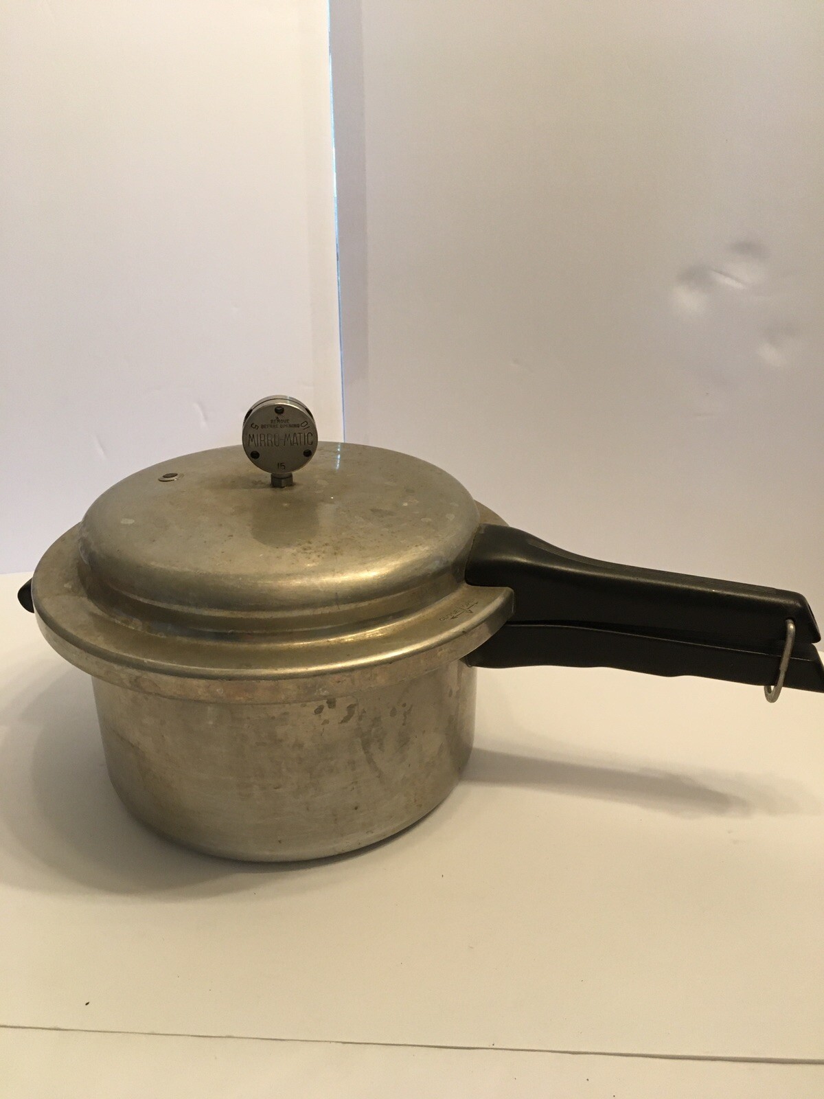 Vintage MIRRO-MATIC Aluminum 4 Quart Pressure Cooker 394M | eBay