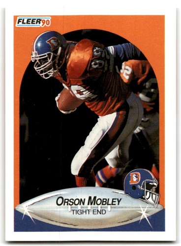 1990 Fleer Orson Mobley Rookie Denver Broncos #29 | eBay