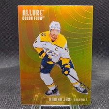 2025-26 Upper Deck Allure - Color Flow Roman Josi #CF-2 Orange Yellow ...